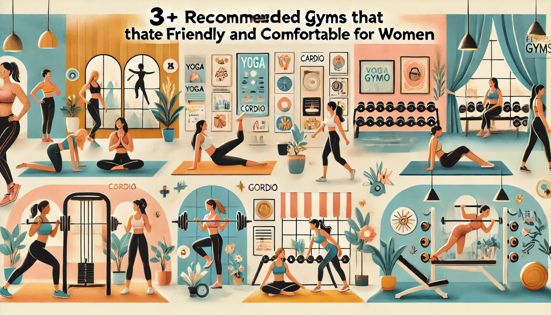 3+ Rekomendasi Tempat Gym yang Ramah dan Nyaman bagi Wanita - Focusfit