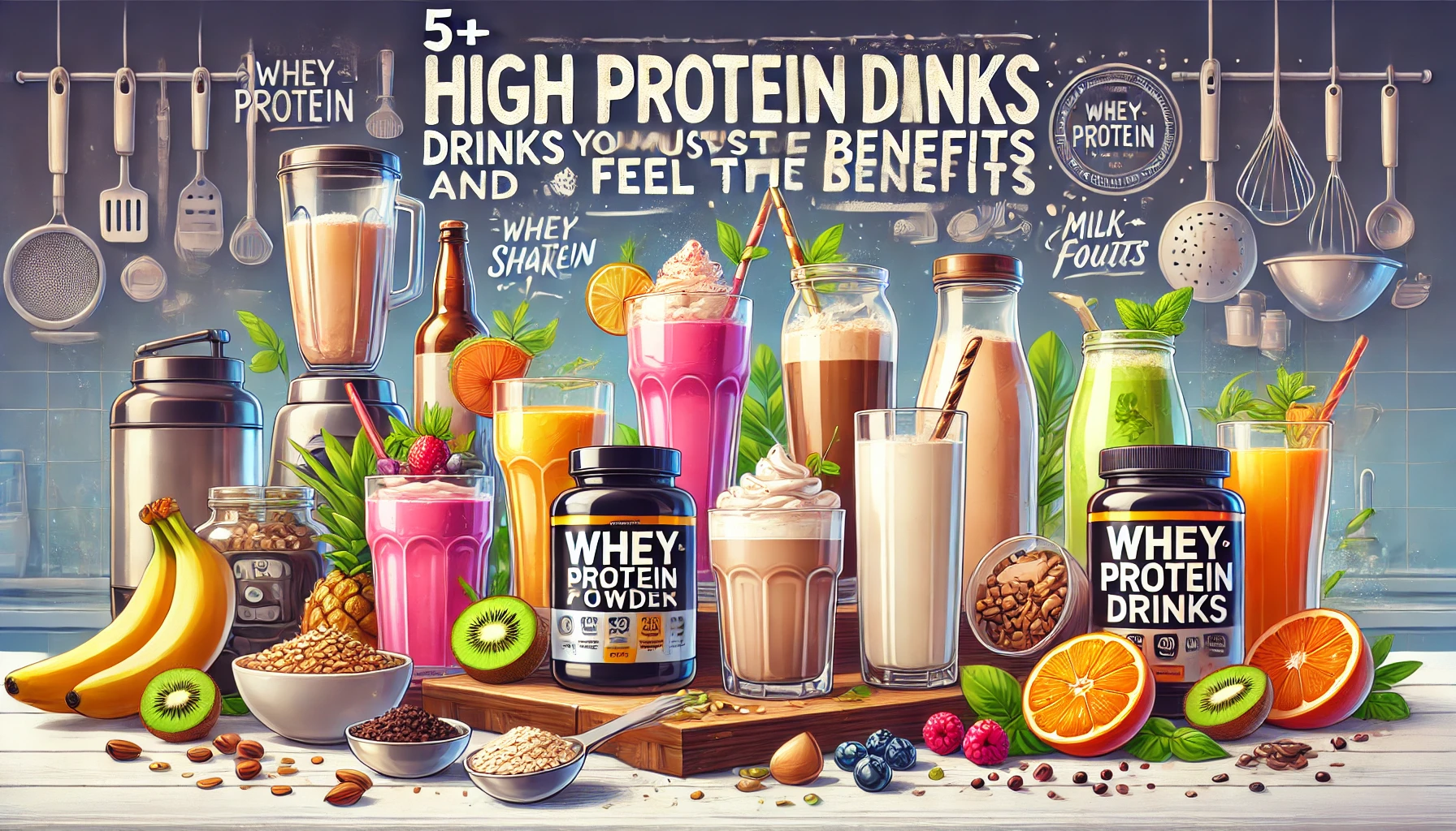 5+ Minuman Tinggi Protein Ini Wajib Kamu Coba! Biar Badan Fit, Gak Cuma ...