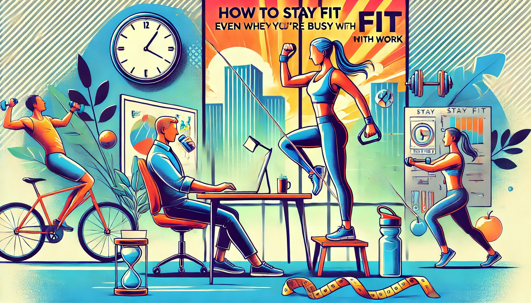 9 Cara Menjaga Tubuh Tetap Fit Meski Sibuk Bekerja - Focusfit