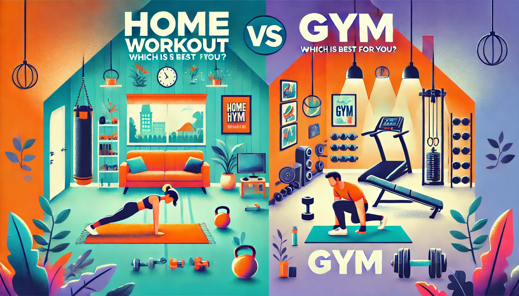 Home Workout vs Gym: Which is Best for You? - Focusfit